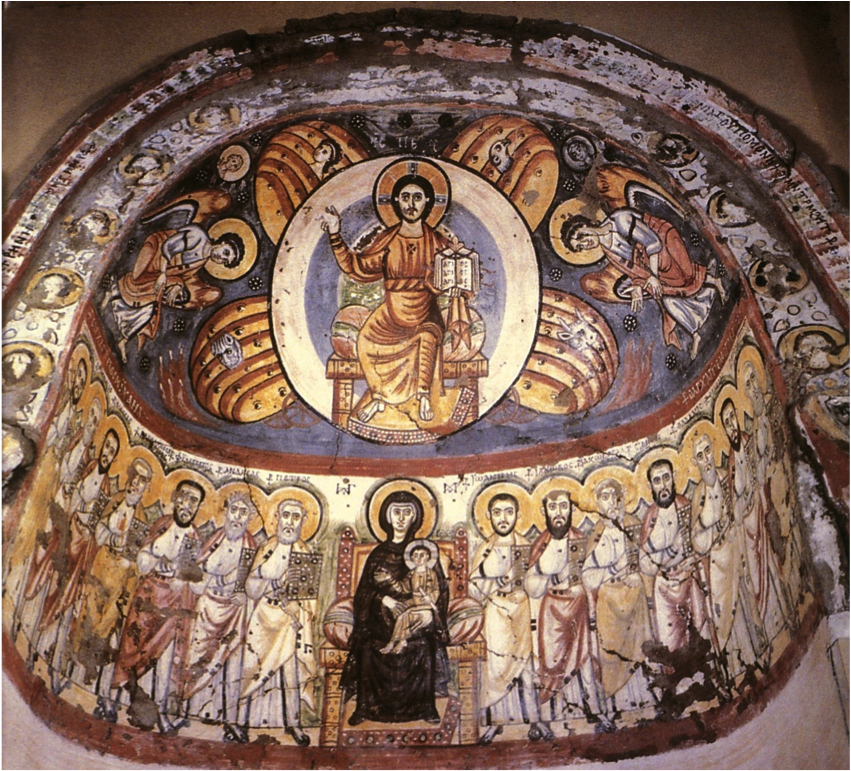 The making of a contemporary Coptic Pantocrator | Coptic Iconography