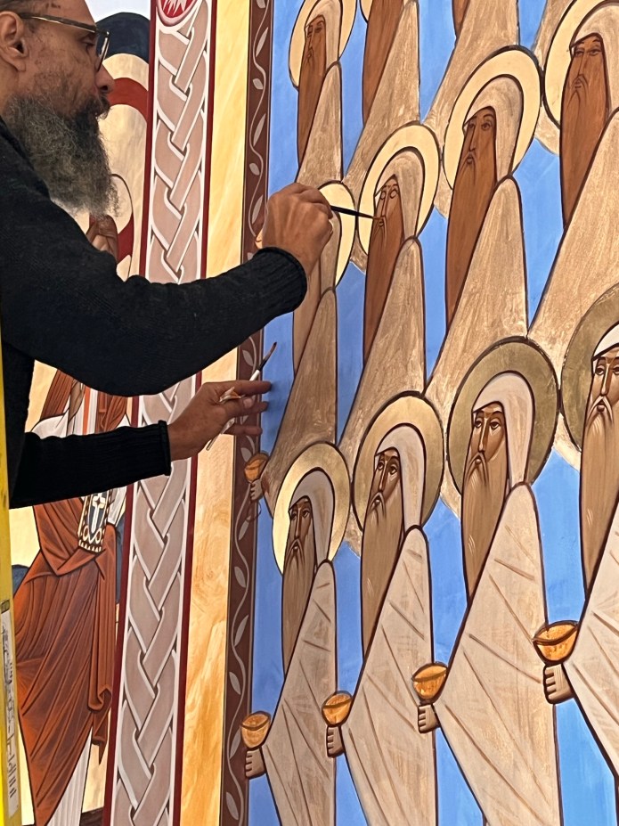 Coptic Iconography | Coptic art, Coptic iconography, Isaac Fanous, Neo ...